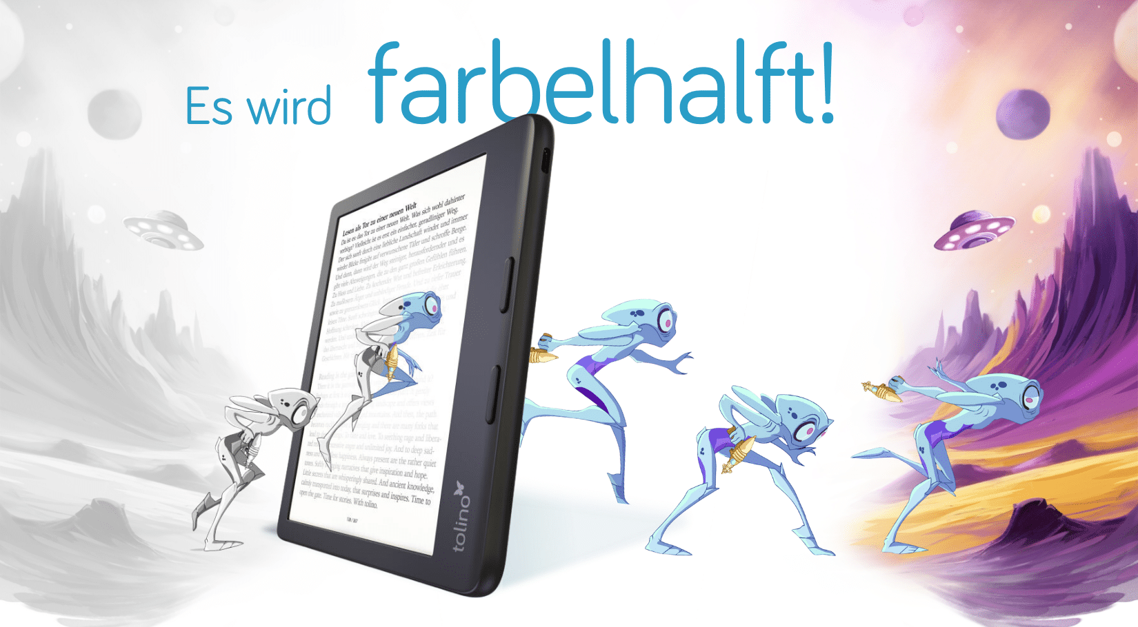 tolino-eReader jetzt mit Farbdisplay | Libri GmbH